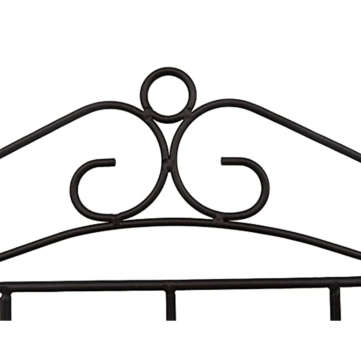 Eywlwaar Black Over The Door Hook-7 Hooks, All-Iron Heavy Duty Door Clothes Coat Hook (Black)