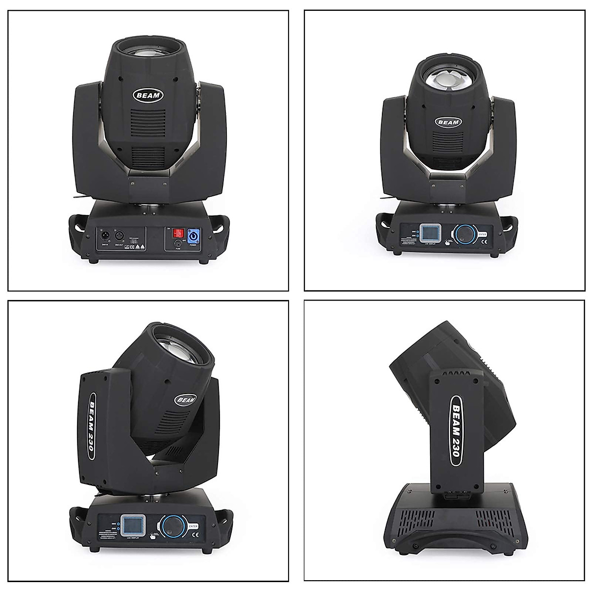 Frezon 230W 7R Zoom Moving Head Beam Sharpy Light 8 Prism Strobe DMX 16Ch Party US