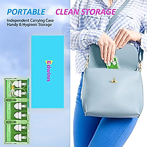 Edwinn Ear Plugs for Noise Reduction, 3 Pairs Invisible Noise Cancelling Ear Plugs, High Fidelity Hearing Protection for Concerts, Raves, Motorcycles, Work