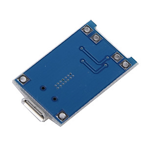 CHENBO 10 Pcs 5V Micro USB 1A 18650 TP4056 Lithium Battery Charging Board with Protection Charger Module