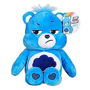Care Bears Grumpy Bear Bean Plush, 9 inches , Blue