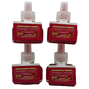 Yankee Candle Sparkling Cinnamon ScentPlug Refill 4-Pack
