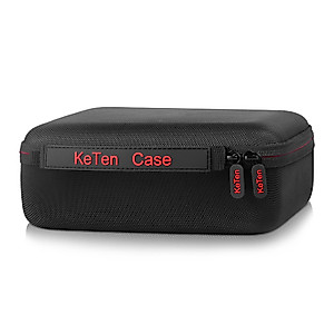 Keten Carry Case for SNES Classic Mini, Deluxe Travel Carrying Case Perfect Protection for Super Nintendo NES Classic Mini Console (2017), Fits for 2 Controllers and HDMI Cable Controller
