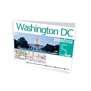 Washington DC PopOut Map (PopOut Maps)