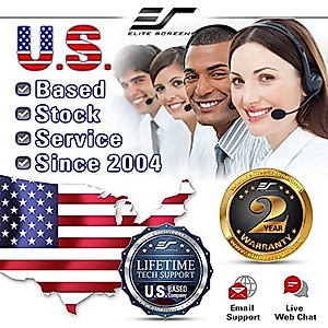 Elite Screens Manual Series, 120-INCH 16:9, Pull Down Manual Projector Screen with AUTO LOCK, Movie Home Theater 8K / 4K Ultra HD 3D Ready, 2-YEAR WARRANTY, M120UWH2