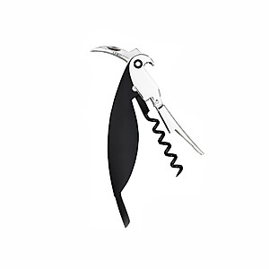 Alessi Parrot Sommelier Design Corkscrew, Black