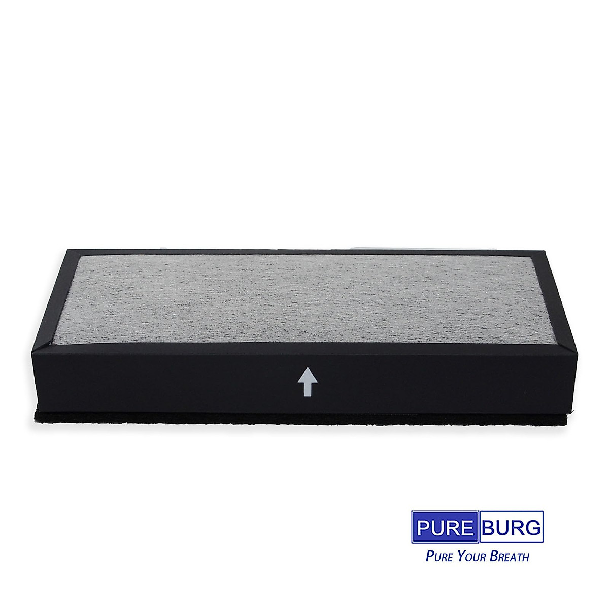 PUREBURG Replacement Filter Compatible with Alen T100 T300 Air Purifiers, TF30-Silver TF30-Fresh & TF15-Pure,2-Pack H13 HEPA Activated Carbon Pre-Filter Air Clean