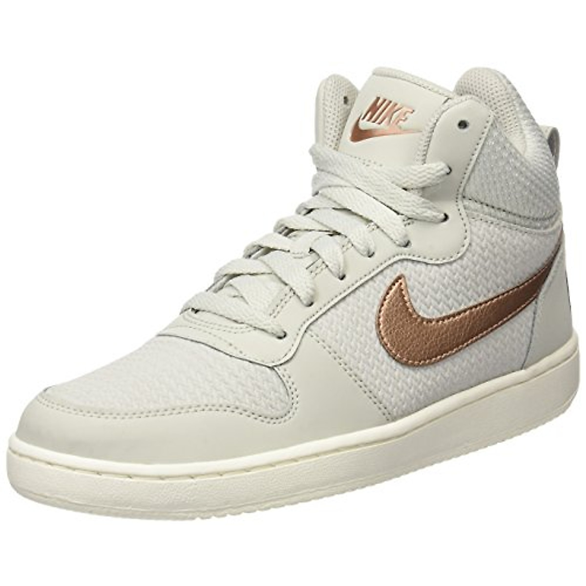 NIKE Women's Sneaker Fitness Shoes, White Light Bone Metallic Red Bronze Sail, 9