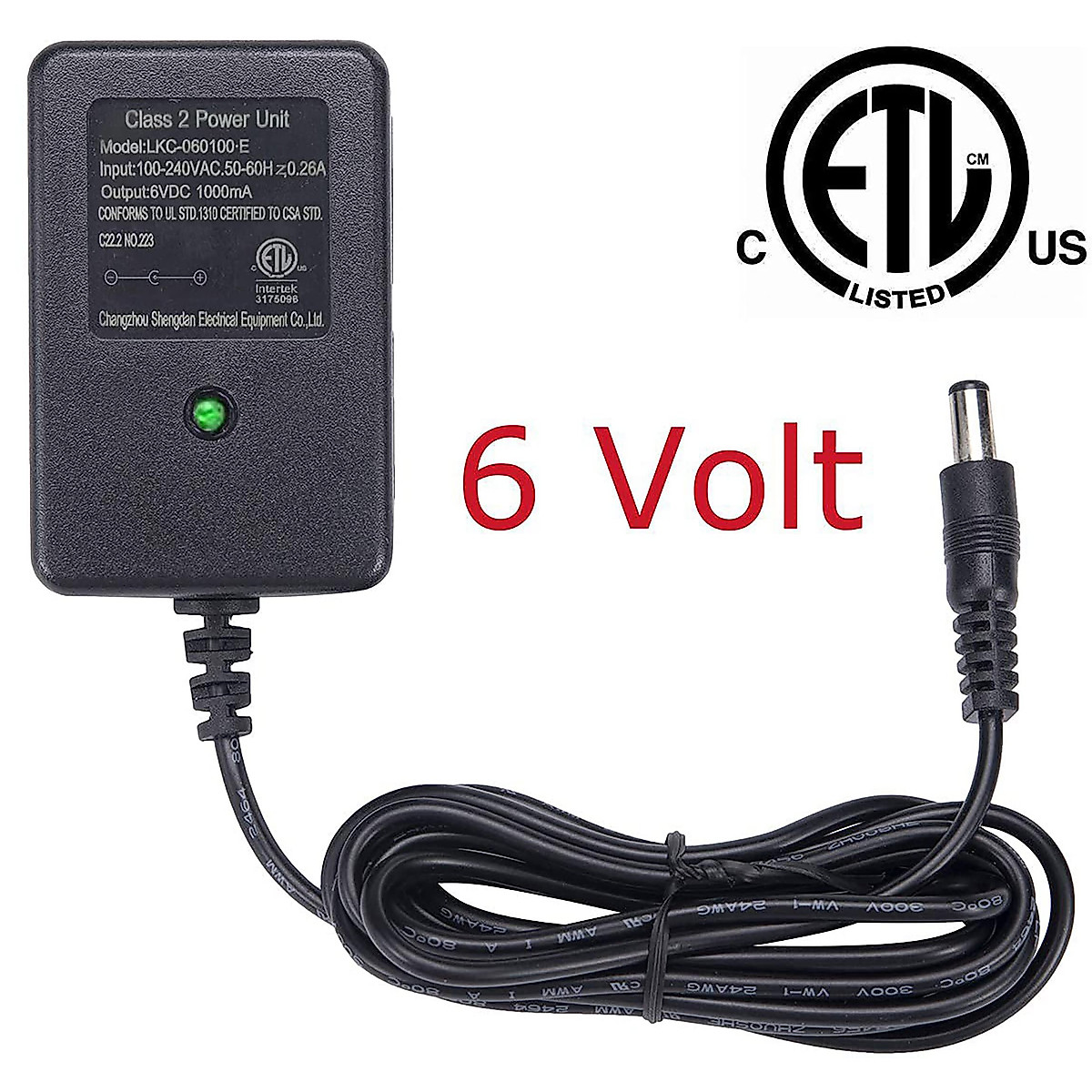 6V Battery Charger for Ride on Toys,6V Charger for Ride on Car Best Choice Products SUV Powered Accessories