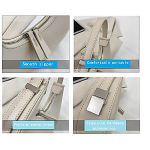 ZUKKY The Women's Bag High-Grade Texture Fashion Temperament Niche One-Shoulder Armpit Hand-Held Crescent Bag Black