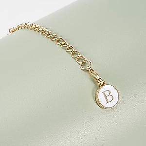 MOTAIN Letter Charm Accessories For Stanley Cup,Name Id Letter Handle Charm For Stanley Tumbler,Water Cup Handle Identification Letter Charm(B)