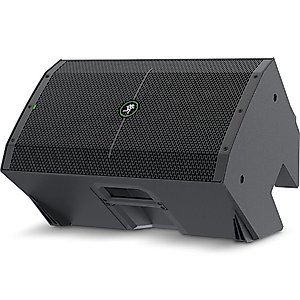 Mackie Thump212XT 1400W 12" Powered PA Loudspeaker System with DSP and Bluetooth (Pair) Bundle with Auray SS-47S-PB Steel Speaker Stands, Carrying Case, and 2X XLR-XLR Cable