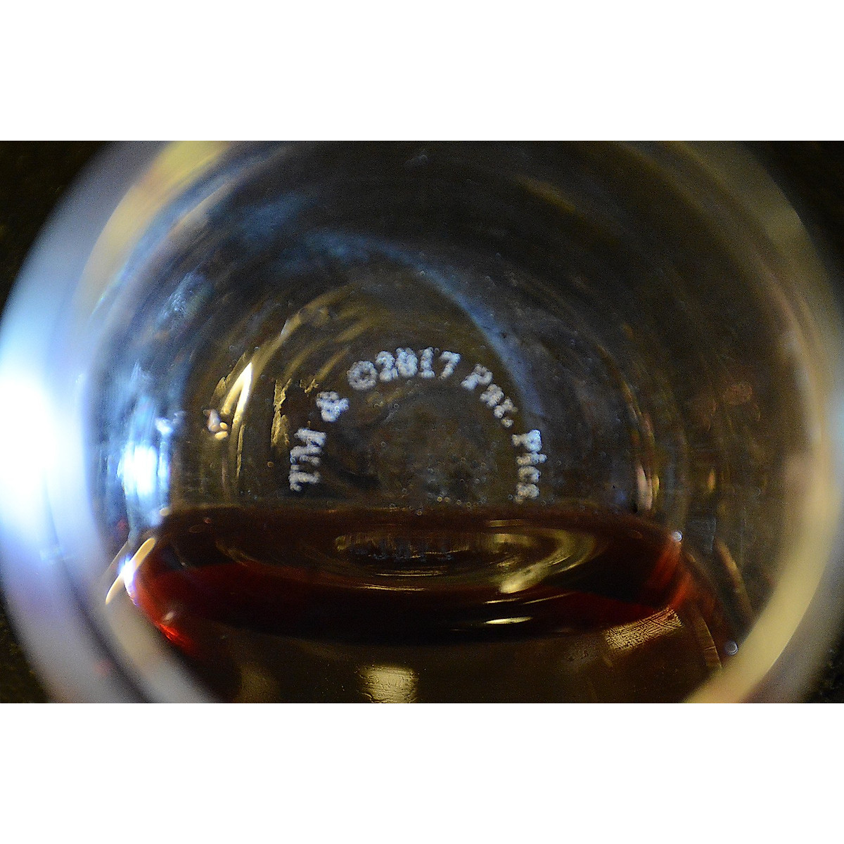 Top Gun Etched Stemless Wine Glass - with Logo & Quote "Take me to bed" - Officially Licensed, Premium Quality, Handcrafted Glassware, 15oz., Perfect Collectible Gift for Movie Enthusiasts