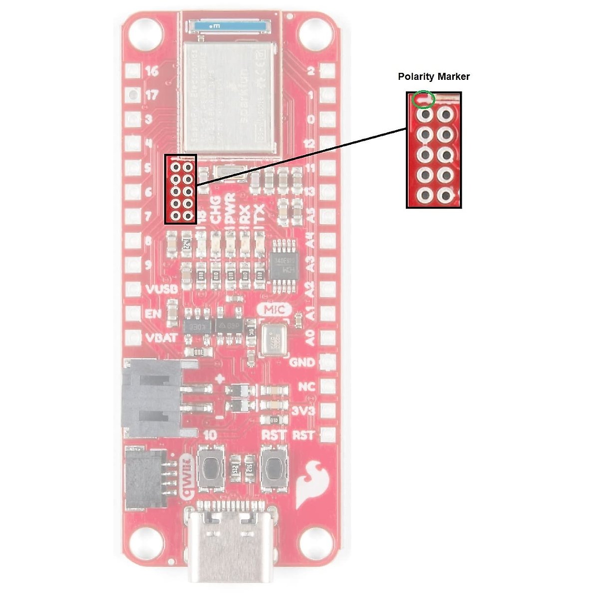 SparkFun Thing Plus-Artemis Machine Learning Development Board Includes BLE 1MB of Flash USB-C Qwiic I2C MEMS LiPo Charger Compatible with Arduino IDE Platform Run TenserFlow Models Feather Footprint