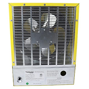 Dura Heat Hard-Wired Ceiling Mount Electric Garage Space Heater with Remote, 10,000 Watt, 240 Volt, ECO System, Overheat Protection, Ideal for Garage & Workshop