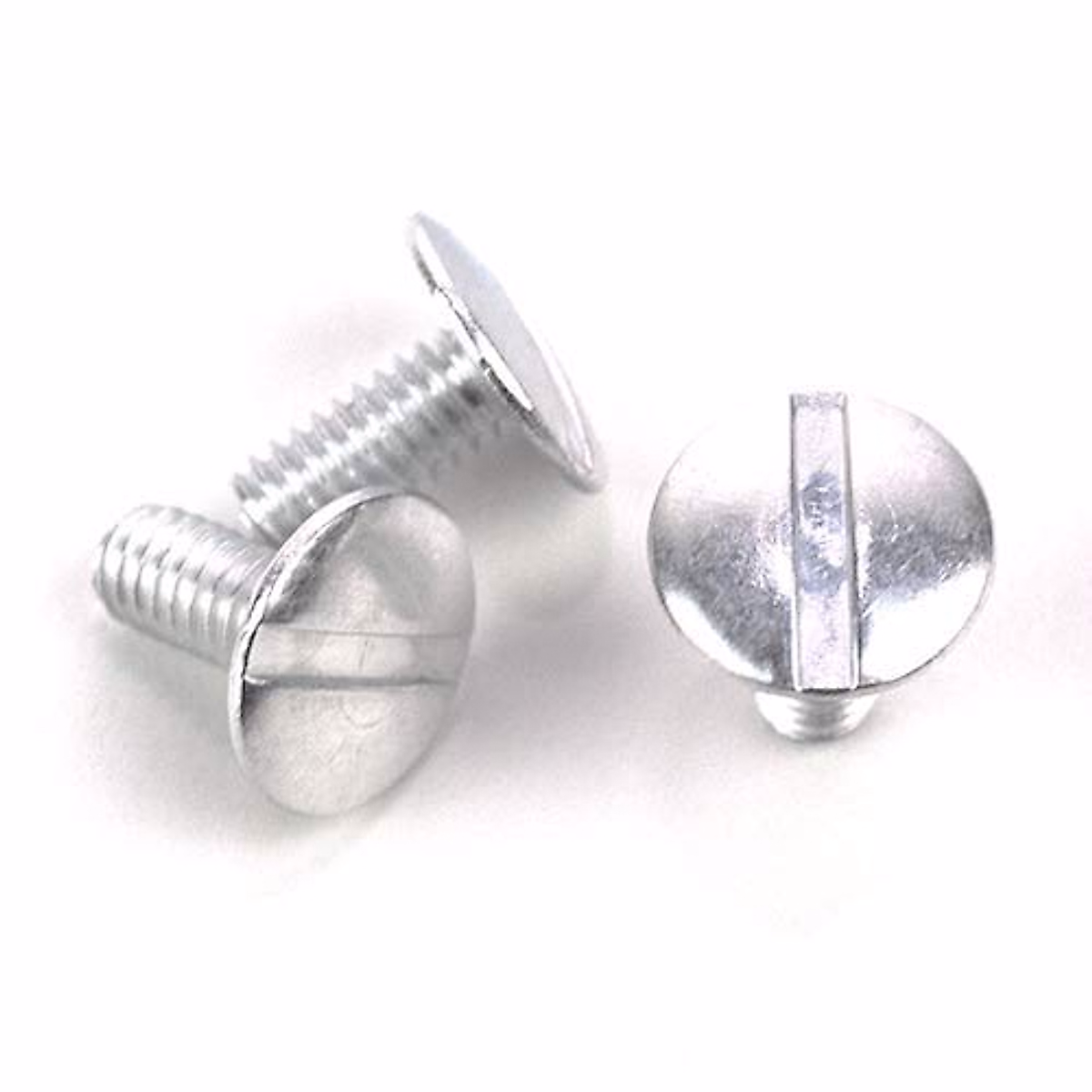 TruBind Aluminum Chicago Screw and Post Sets | 3 inch Post Length | 3/16 inch Post Diameter | Silver-Colored | 100 Screws and 100 Posts