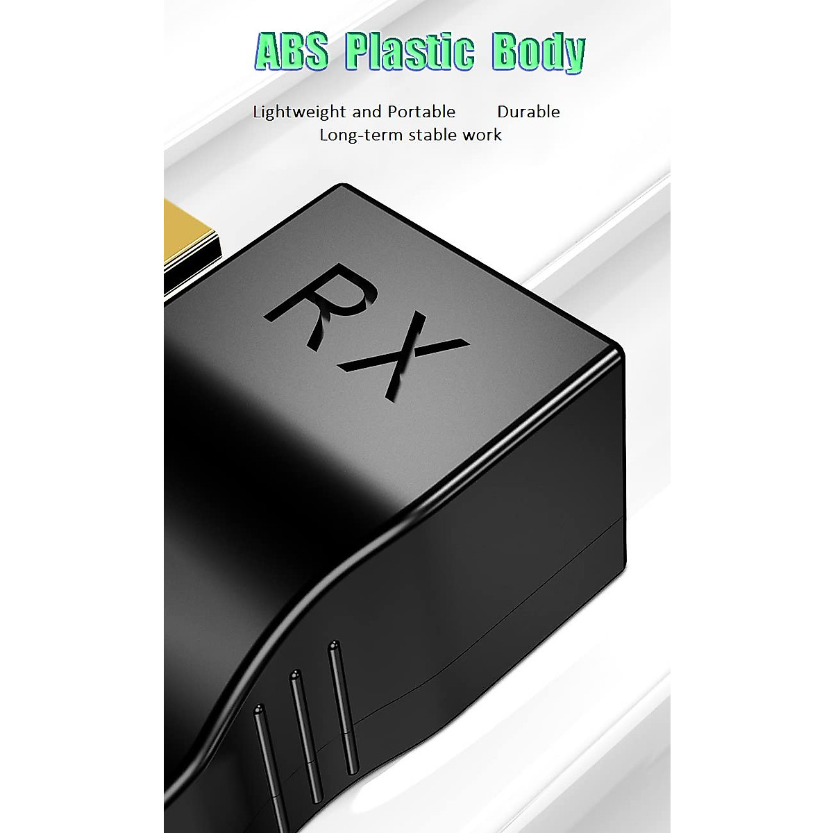 MVBOONE HDMI Extender Adapter Over Cat5e/6 (1pair), HDMI Repeater to RJ45 Ethernet Network Converter, 4k HD 1080p UP to 30m/98ft, for HDTV, Set-top Boxes, DVD, PS4, STB, Black