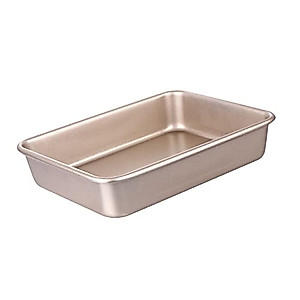 Luxshiny Pan Set 3 pcs Pans Roaster Carbon Meat Kitchen Cheesecake Toast Tool Pan Dessert Bread for Metal Tins Plate Deep Supplies Pie Leakproof Oblong Restaurant Household S Pot Loaf Tools Grill Set