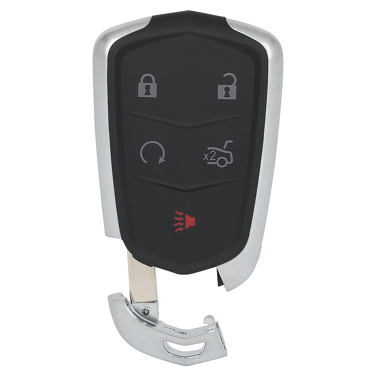 SCITOO 1 Pcs Remotes Key Fob for Cadillac ATS ATS-v Ct6 Ct6 Plug in for Cts Cts-v Cadillac Xts 2016-2020 433Mhz HYQ2EB
