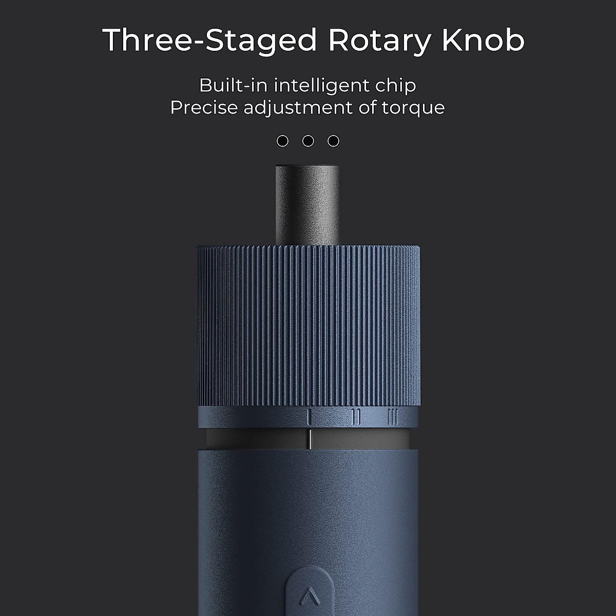 HOTO Electric Screwdriver Kit, 3.6V Cordless Screwdriver Set, Upgraded Capacity, Magnetic Case Lid, Mechanical Knob, 25 S2-steel Bits, 1500 mAh 800 Times, Manual & Electric, USB-C Charging, LED Light