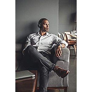 Harman Kardon FLY ANC Wireless Over-Ear Noise-Cancelling Headphones - Black (Renewed)