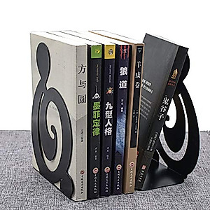 Book Ends - Decorative Metal Book Ends Heavy Duty bookends