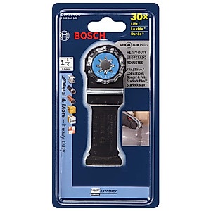 BOSCH OSP114CC 1-1/4 In. StarlockPlus Oscillating Multi-Tool Curved-Tec Carbide Extreme Plunge Blade