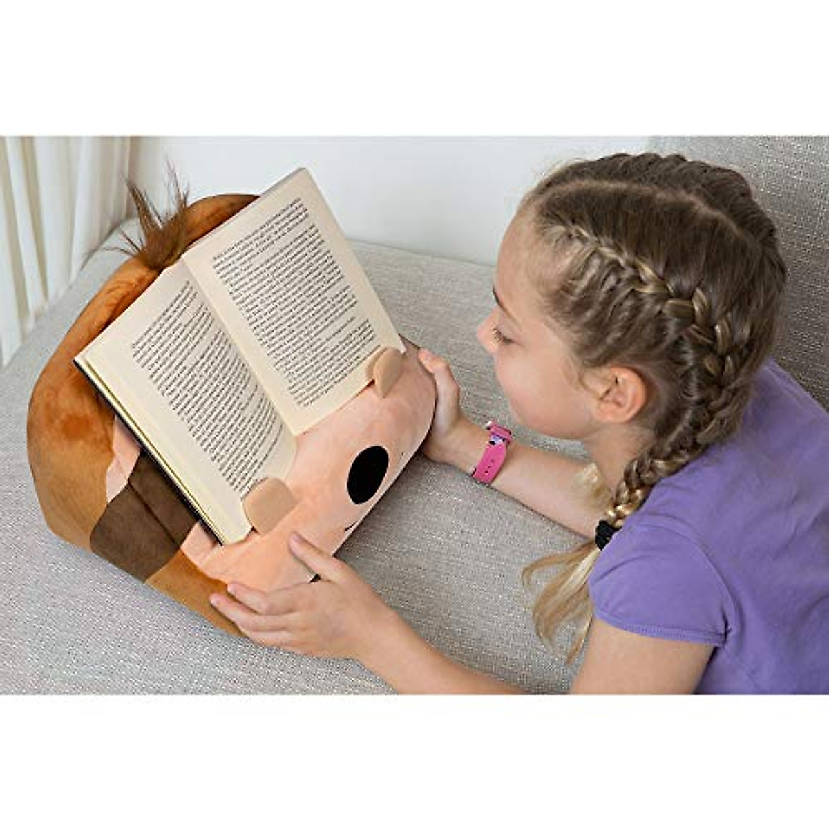Gifts for Readers & Writers Children's iPad Stand | Cuddly Tablet Stand & Book Holder| Reading Pillow for Bedtime Adventures | Tablet Lap Rest Cushion | Fun Gift for Readers & Book Lovers