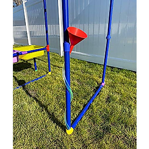 Buckets Of Fun RPBOF Sprinkler for Kids, Waterpark Splash Plastic Toy Backyard Water Park for Children & Toddlers, One Size, Multicolor