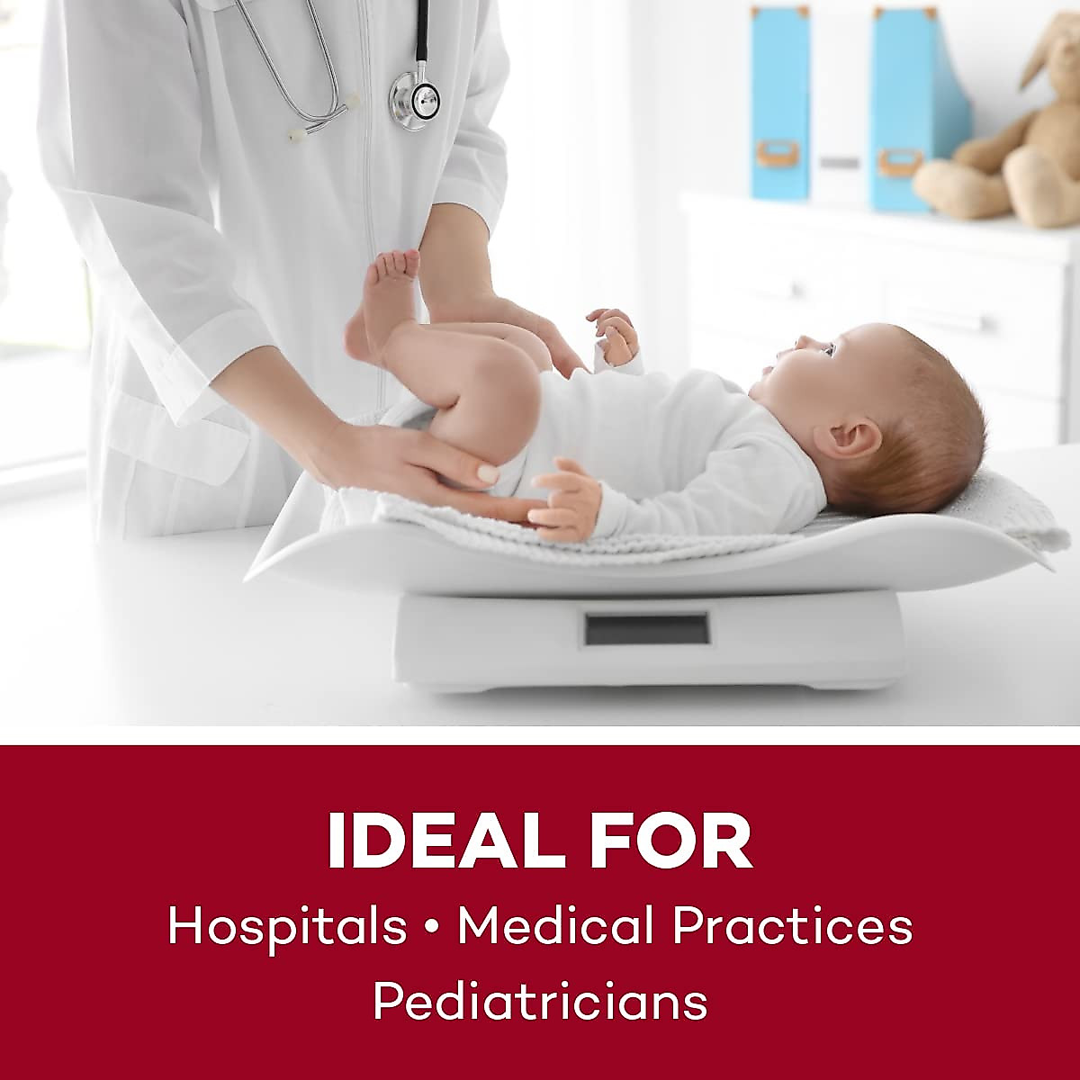 Dealmed Baby Scale Liner, Disposable 13" x 22" Sheets, Made in The USA (White, Case of 440)