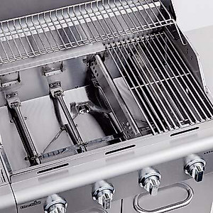 Replacement Parts for Charbroil Advantage 463344116 Grill, Grill Pipe Burner, Heat Plate Shield, Adjustable Carryover Tube and Grill Igniter Replacement for CharBroil 463344116, 466344116 Gas Grills