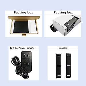 VSDISPLAY 10.4 Inch 800x600 Portable LCD Monitor VS104ZJ01 Extra Display Screen with HD-MI DVI VGA Input,Built-in Dual Speakers