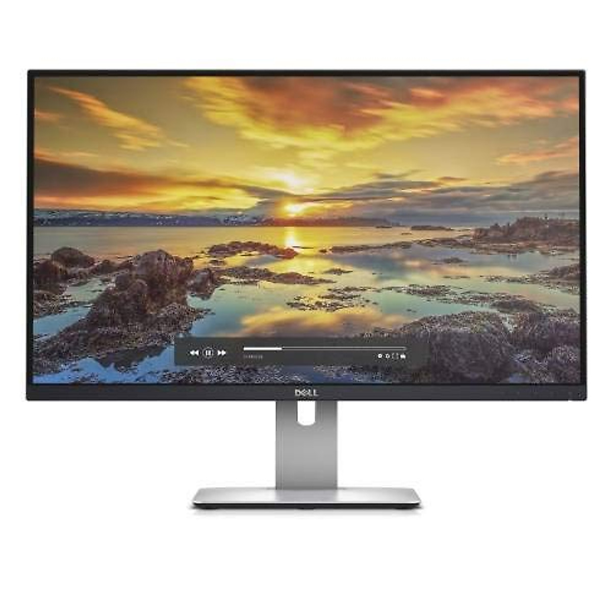 DELL UltraSharp U2715H 27" Wide Quad HD IPS Matt Black,Silver computer monitor