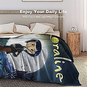 Ultra-Soft Anime Blankets Throw Blanket Fleece Blankets for Couch Bed Sofa, Warm Bedding Blanket 40"x50"