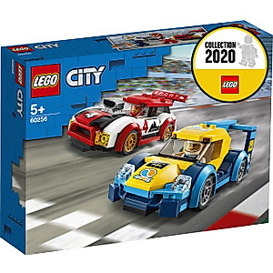 LEGO 60256 City Nitro Wheels Racing Cars Toy with 2 Race Drivers Minifigures, Rally Vehicles for Kids 5+ Year Old