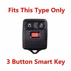 Rpkey Silicone Keyless Entry Remote Control Key Fob Cover Case protector Replacement Fit For Ford Lincoln Mercury Mazda CWTWB1U331 GQ43VT11T CWTWB1U345 8L3Z15K601B 8L-3Z-15K-601B