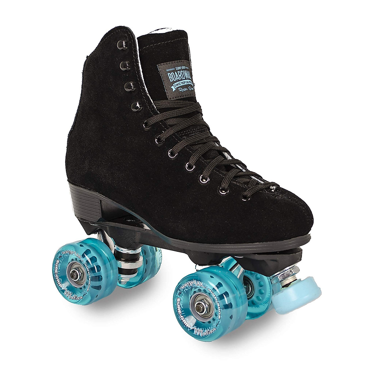 Boardwalk Black Outdoor Roller Skate - Blue Motion (Mens 8 - Womens 9)