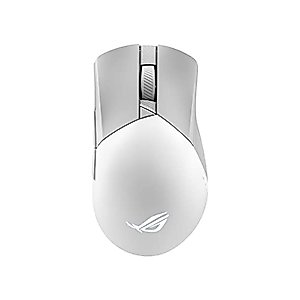 ASUS ROG Gladius III Wireless Gaming Mouse, 36000 DPI, 6 Buttons, Replaceable Switches, Paracord Cable - White