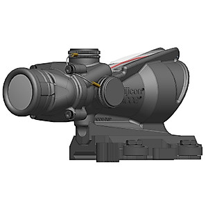Trijicon 4x32 ACOG with Red Horseshoe/Dot M855 RCO Reticle and Quick Release Mount