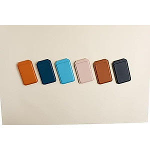 Satechi Magnetic Magsafe Wallet, Vegan-Leather Double Flap Stand Card Holder, 4 Slots with Front NFC Pass-Through, Adjustable Phone Attachment for iPhone 16/15/14/13/12, Travel Accessory, Black