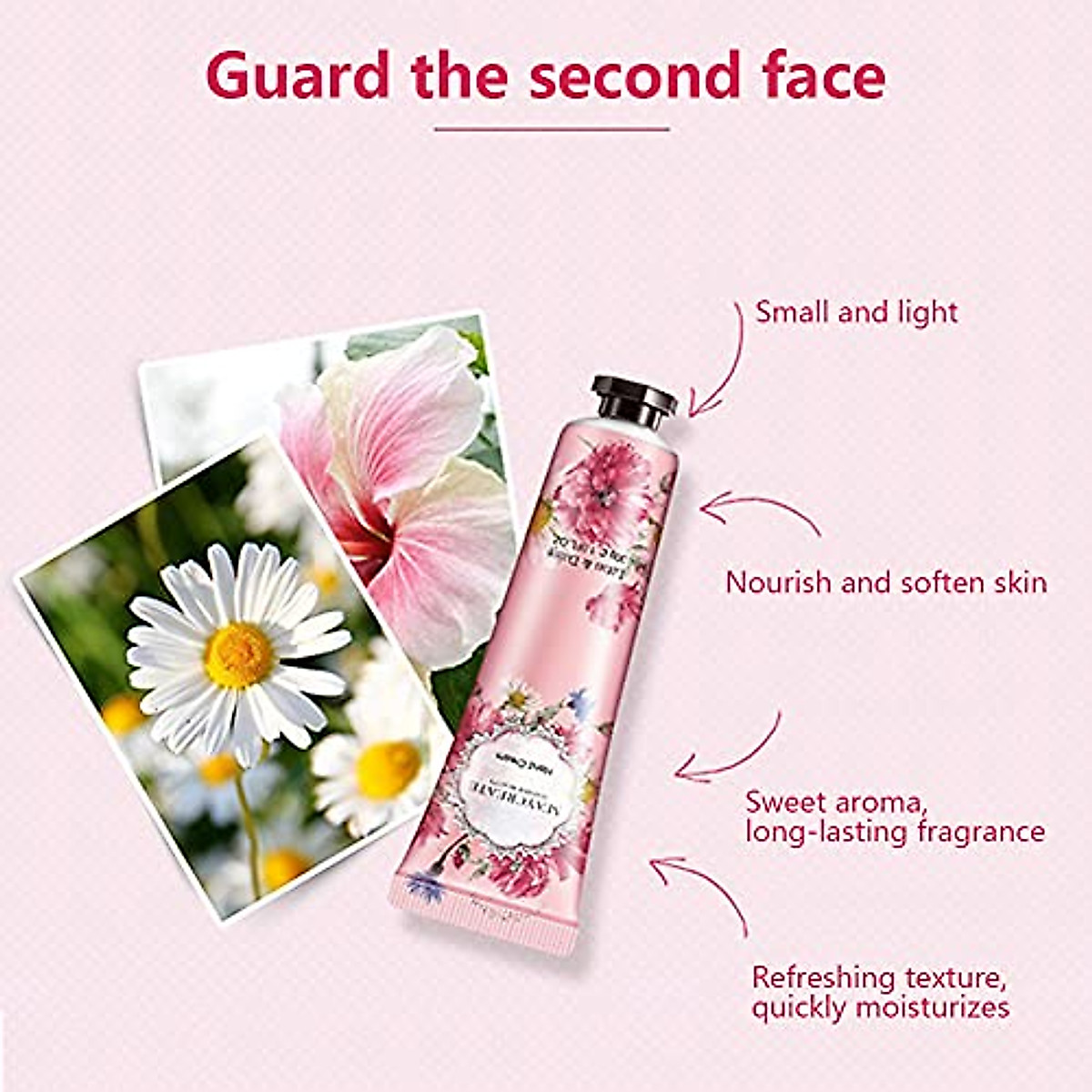 20 Pack Plant Fragrance Hand Cream Moisturizing Hand Cream for Dry Hands Thanksgiving Christmas Gift Set Travel Size Hand Lotion