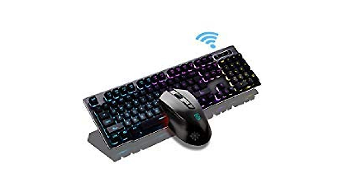 Wireless Rechargeable Keyboard & Mouse Combo - Fast Charging