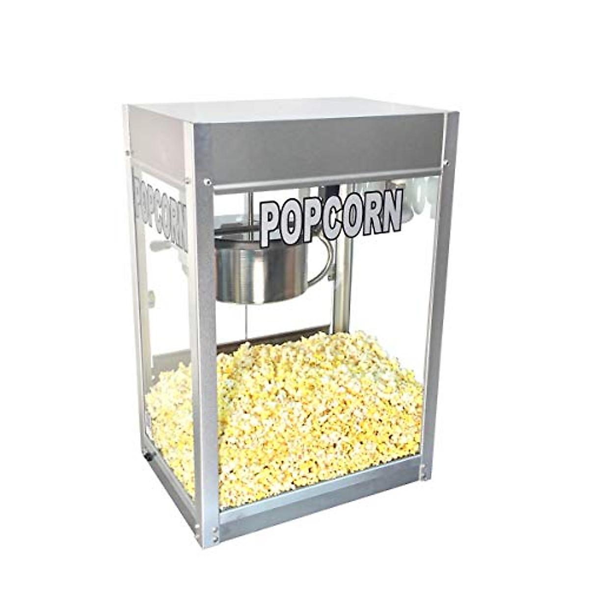 Paragon - Manufactured Fun Professional Series 8 Ounce Popcorn Machine for Professional Concessionaires Requiring Commercial Quality High Output Popcorn Equipment, Stainless Steel
