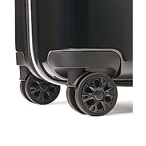 Karl Lagerfeld Paris Flowers 25" Upright Luggage, Black