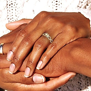 Clara Pucci 1.35 ct Round Cut Solitaire Yellow Moissanite Ideal Engagement Promise Anniversary Bridal Designer Ring 18k 2 tone Gold 11