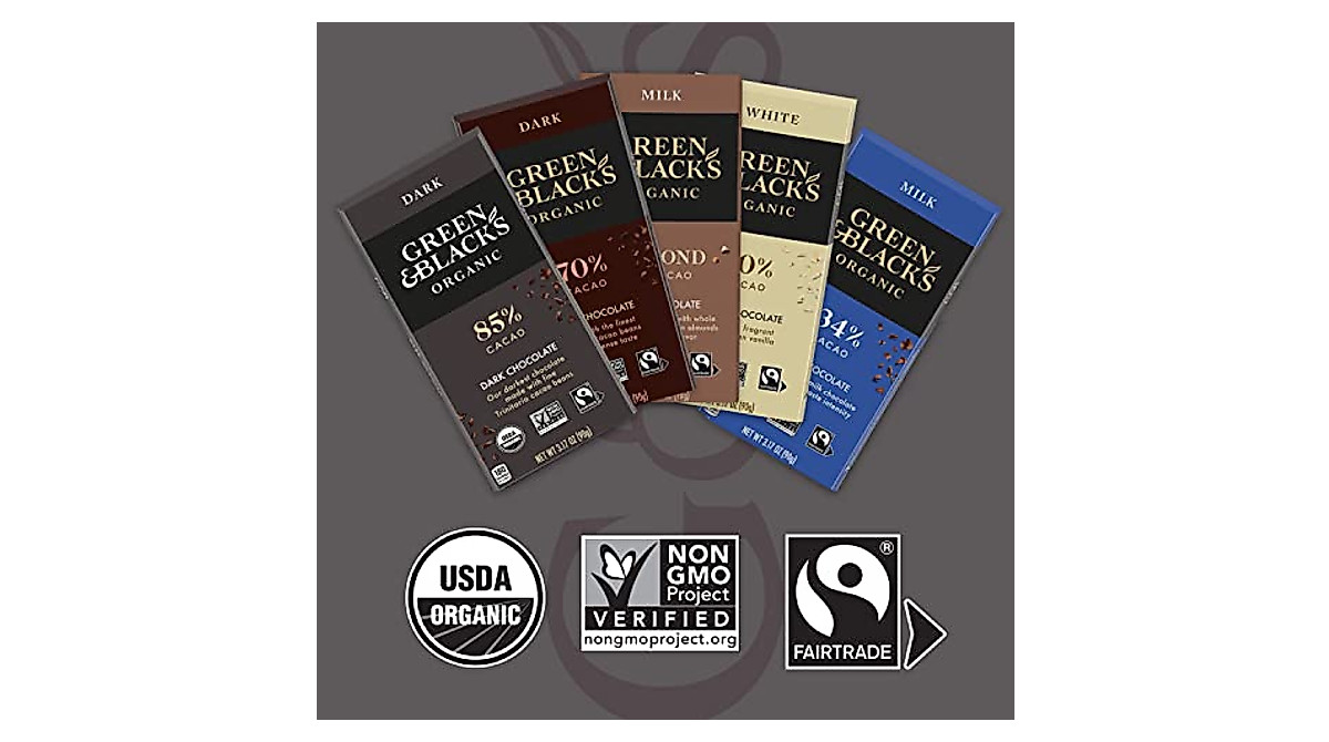 Green & Black’s Organic Chocolate Variety Pack - Gourmet & Ethical