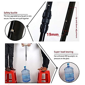 Stylish Simplicity Down Wine Rack Iron Metal Simple Style Home Goblet Multi-Function Creative Display Wine Rack -Restaurant Kitchen Bar Living Room Height Adjustable (Bronze 120 * 25Cm), PIBM, Bla