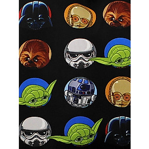 Star Wars Boy's Girl's Adult's 16 Inch School Backpack (One Size, Black)