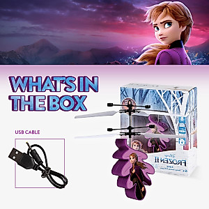 Disney Frozen Anna Motion Sensing IR UFO Ball Helicopter