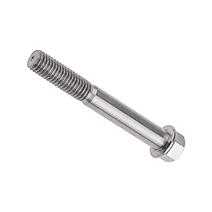 Wanyifa Titanium Hex Small Flange Head Bolt M8 15 20 25 30 35 40 45 50 55 60 65mm x1.25mm Pack of 4 (M8x65mm, Normal Titanium)